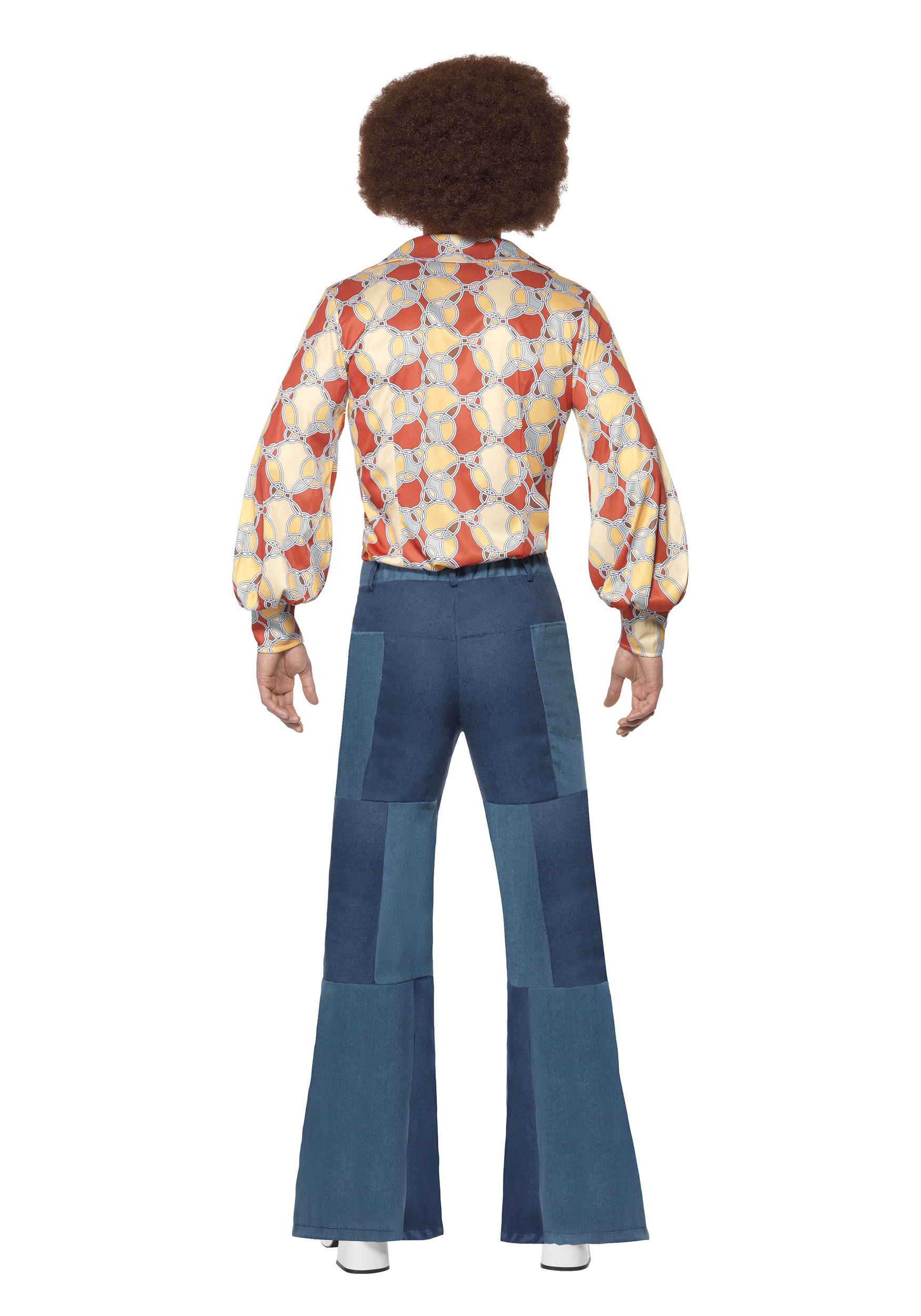 Patchwork Pants Men's Costume