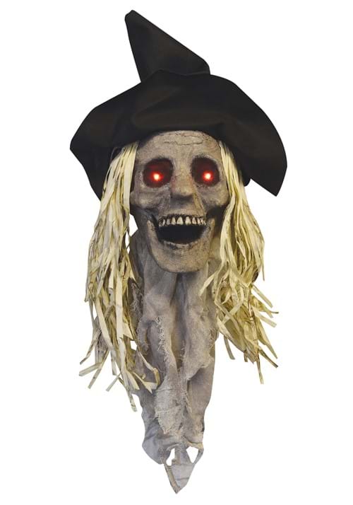 Light Up Scarecrow Head Decoration | Scarecrow Decorations