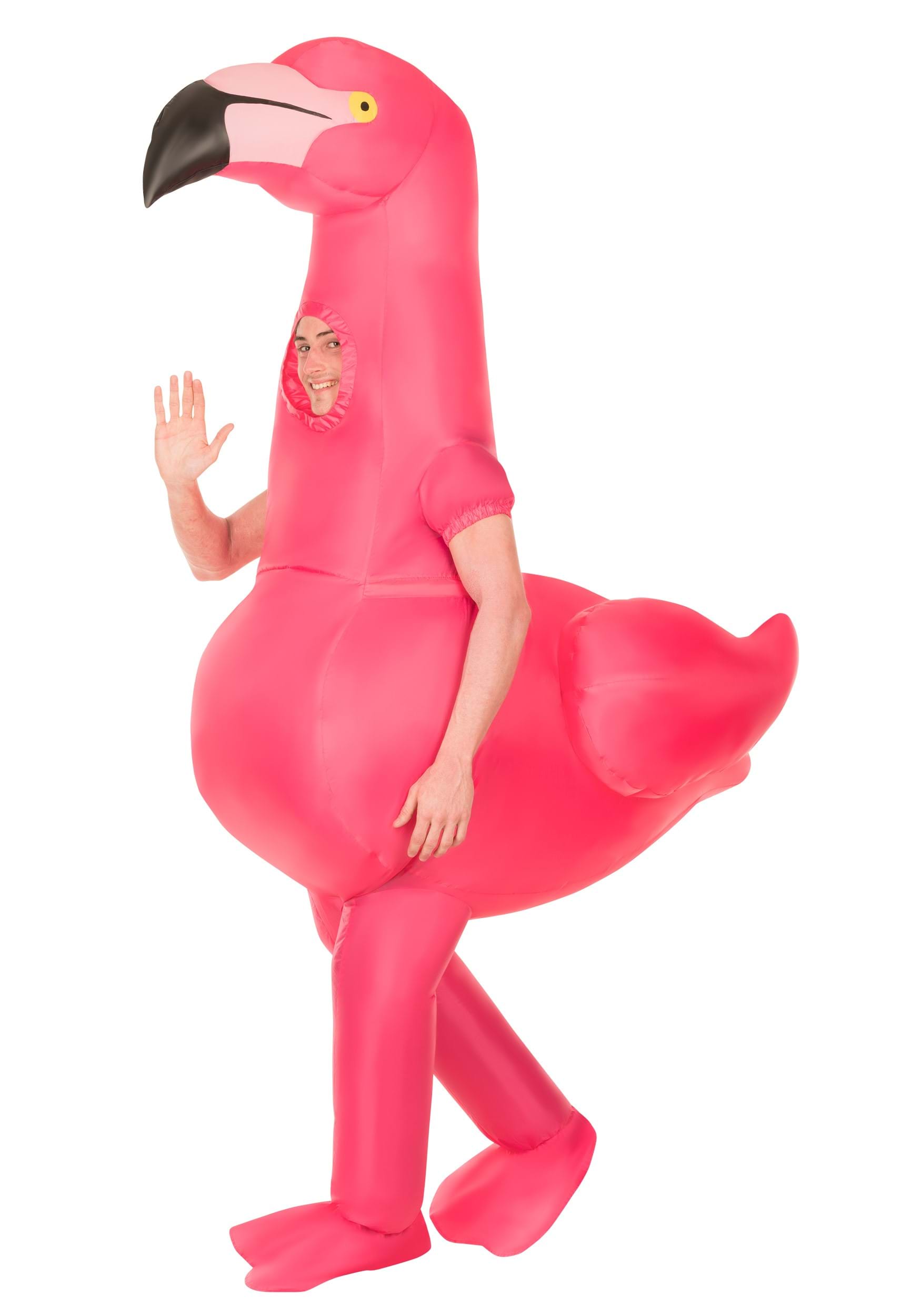 Inflatable Flamingo Adult Costume | Inflatable Animal Costumes