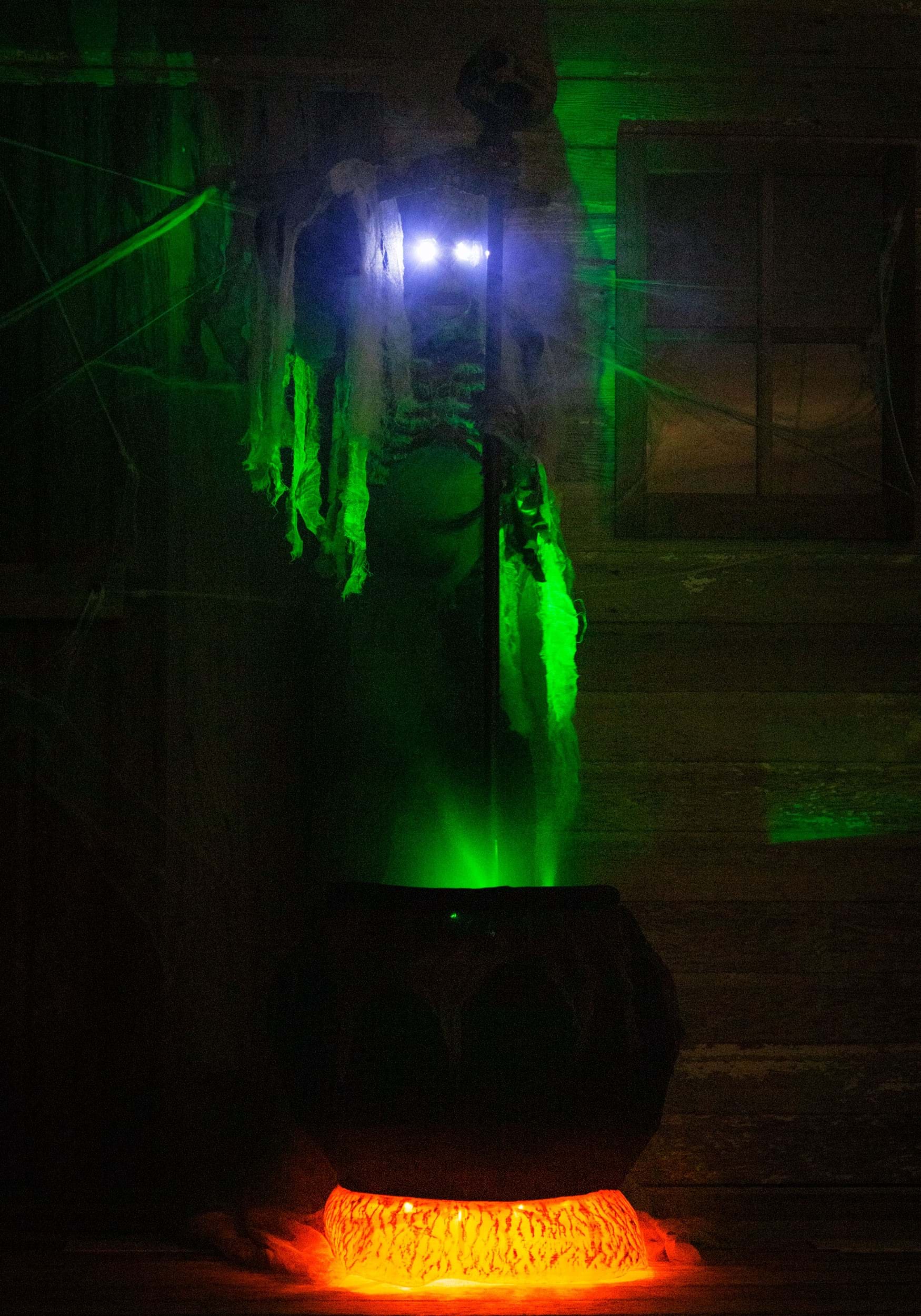 6FT Animated Light Up Cauldron Creeper Prop Decoration | Animatronics